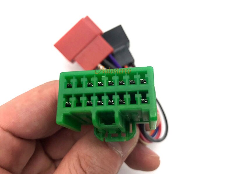 12-132 ISO standard HARNESS Radio adapter connecto... – Grandado