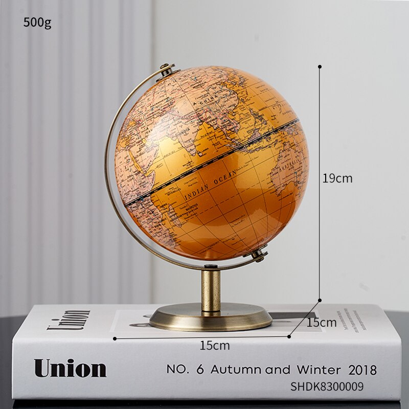 Globe Model Statues Modern World Map Geography Edu... – Grandado