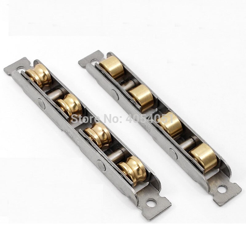 Balcony Sliding Plastic Steel Door Pulley Aluminum... – Grandado