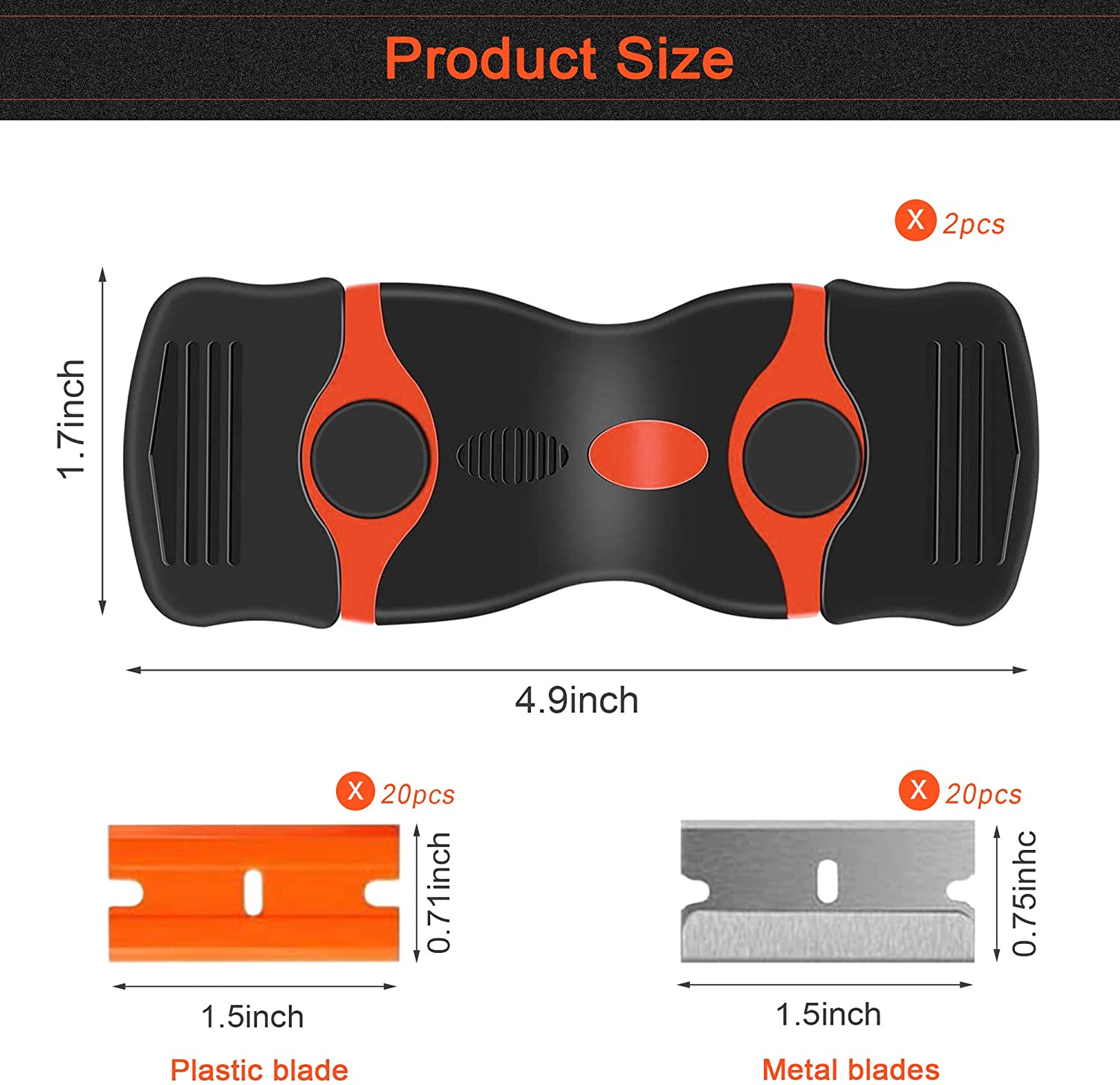 Keramische Kookplaat Schraper, Label Removal Tool,... – Vicedeal