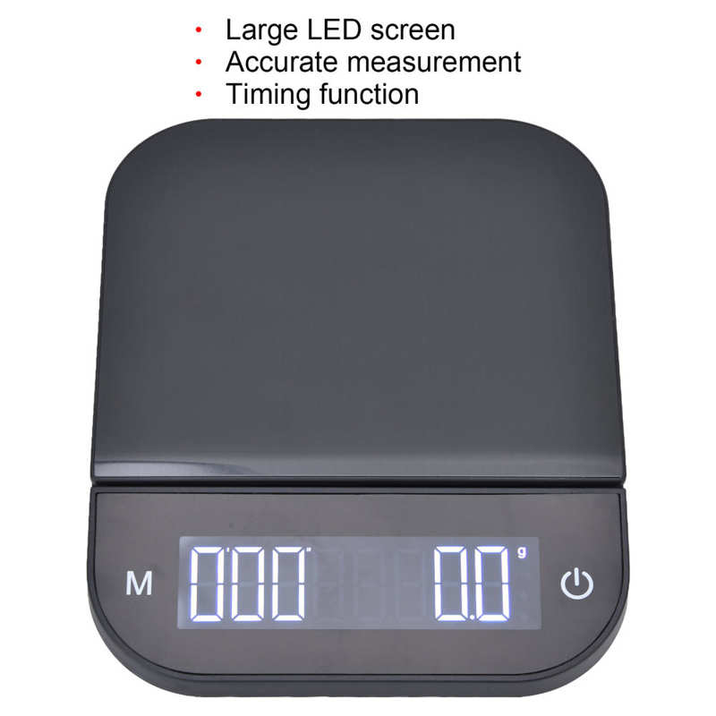 Coffee Bean Scale Large LED Coffee Scale Maximum 3... – Vicedeal