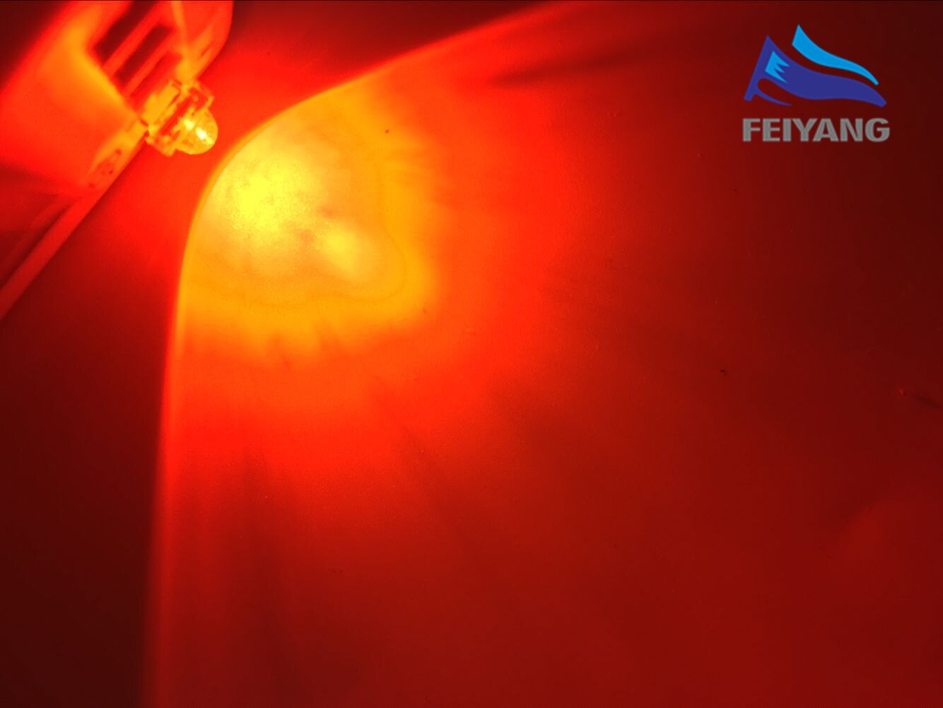 50pcs LED 5MM amber/orange Piranha Super Flux Leds... – Grandado