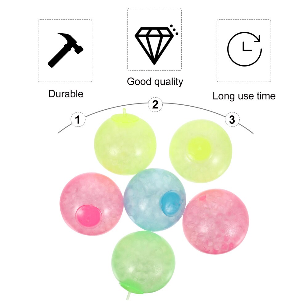 6pcs Luminous Sticky Toys Indoor Stress Relief Bal... – Grandado