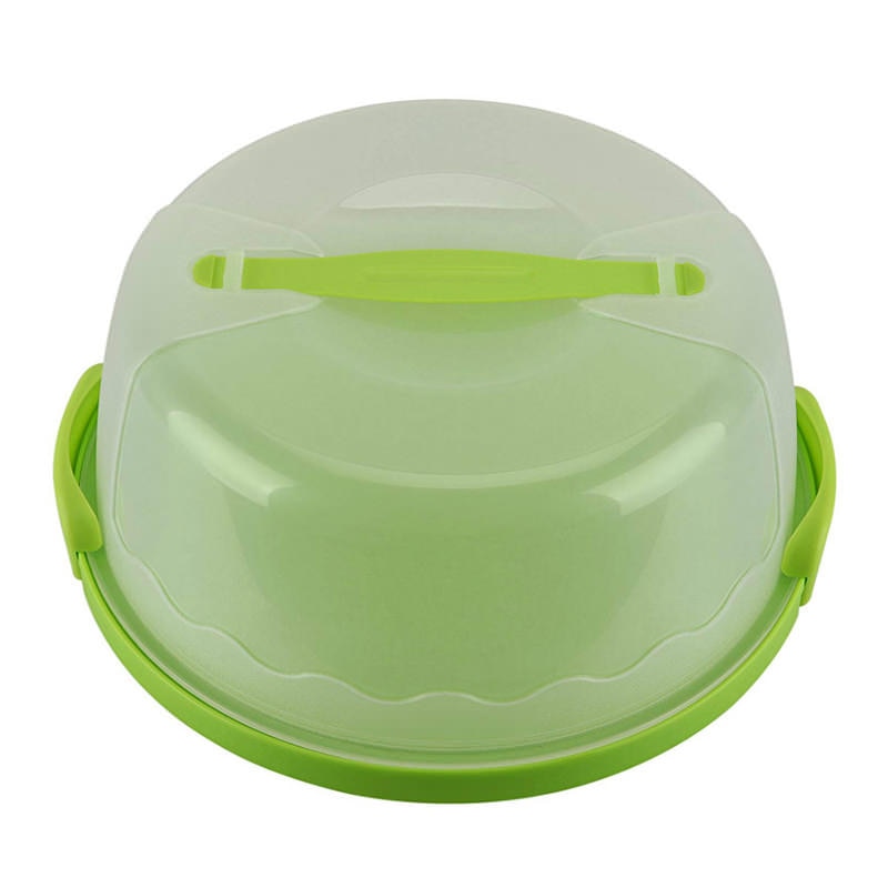 10 Inch Colorful Plastic Cake Storage Case Cake Co... – Grandado