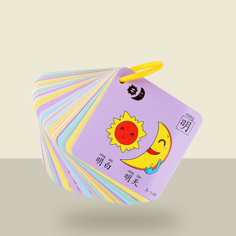 Characters Hanzi Cards With Picture Literacy Doubl... – Grandado