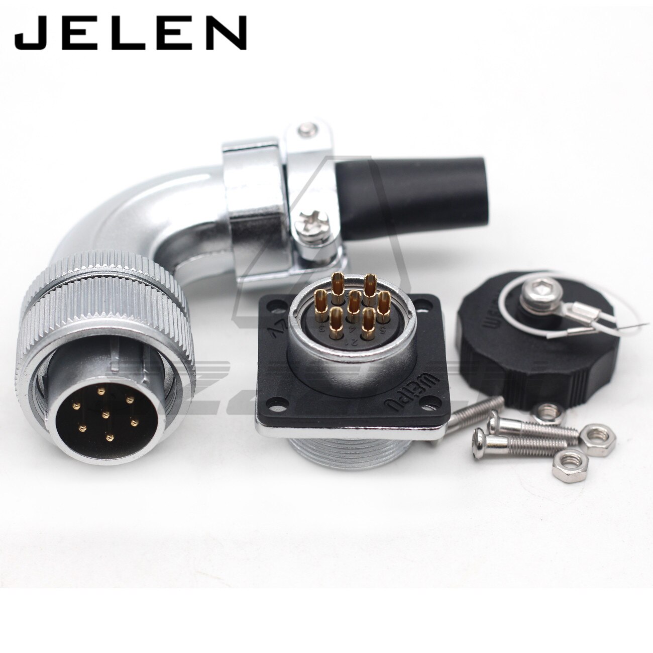 WEIPU WS20 serie 2 3 4 5 7 9 10 12 pin Right angle... – Grandado