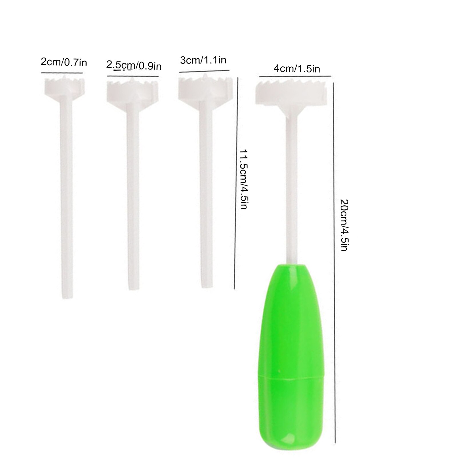 Plastic Fruit And Vegetable Core Remover Four Diff... – Grandado