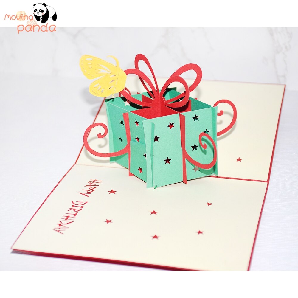 3D Pop-Up Cards Box Butterfly Card for Family Frie... – Grandado