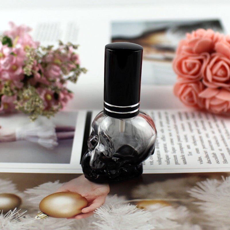 8ml Skull Shape Refillable Empty Glass Perfume Bot... – Grandado