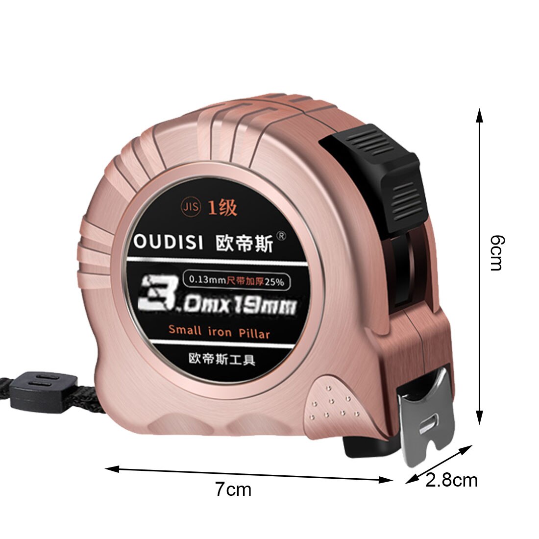 Hoge Precisie Tape 3 / 5 / 7.5/10M Staal Tape Nylo... – Grandado