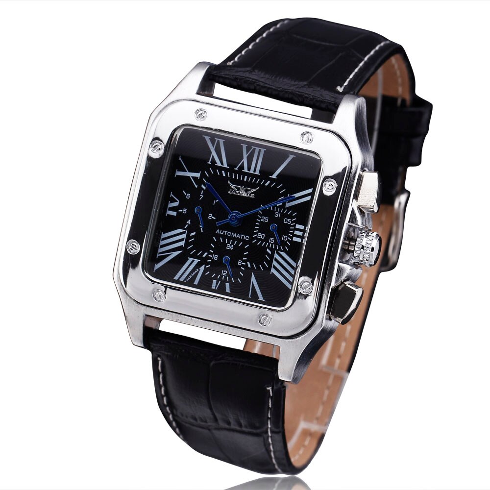 Luxury Watches Rectangle Dial Multi Function Watch... – Grandado