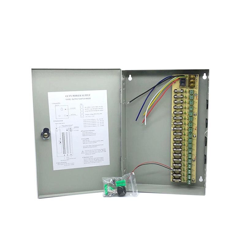 5V 12V 24V 18-way Monitoring Switch Power Box Cent... – Grandado