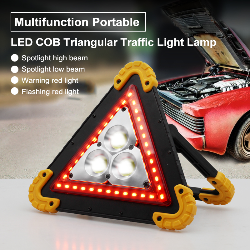 Portable Emergency Light Warning Flood Light Brigh... – Vicedeal