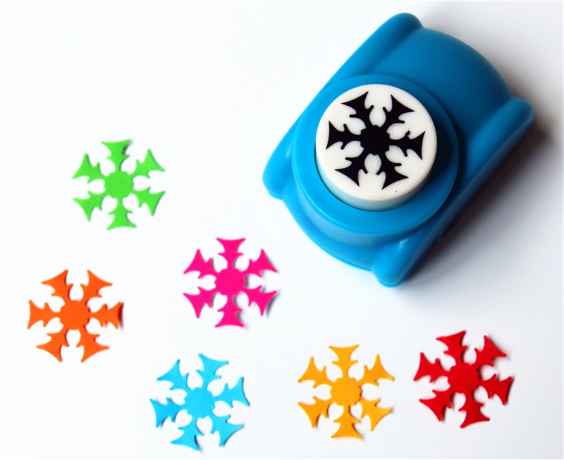 1''/25mm snowflake paper punch punches for scrapbo... – Vicedeal