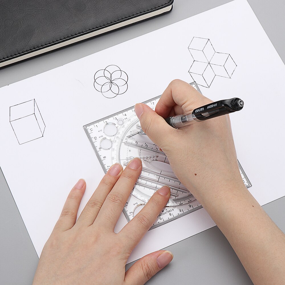 Kaleidoscope Fast Drawing Rulers Geometric Measuri... – Grandado