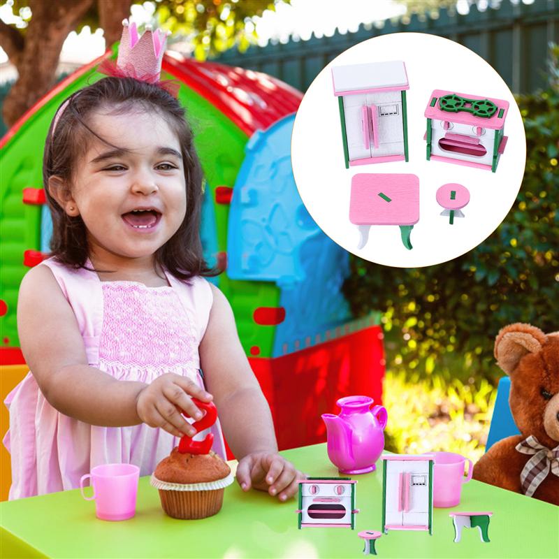 1 Set Mini Play House Furniture Adorable Miniature... – Grandado