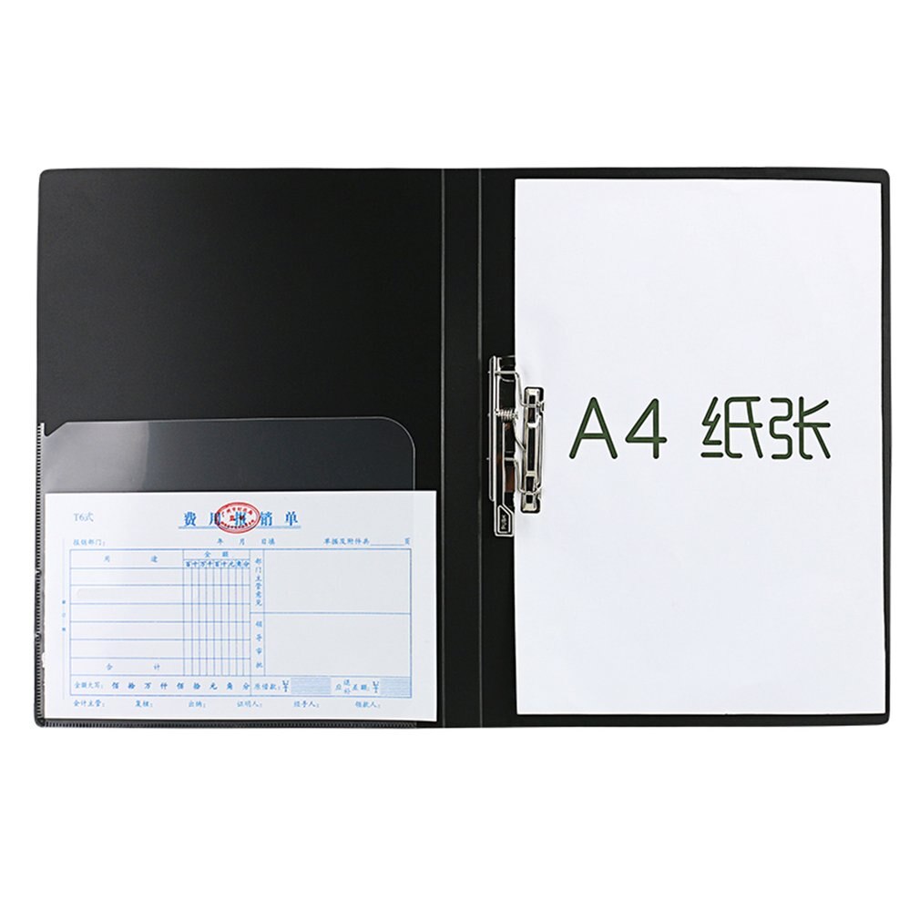 TIANSE PP + Stainless Steel A4 Folder Single Stron... – Vicedeal