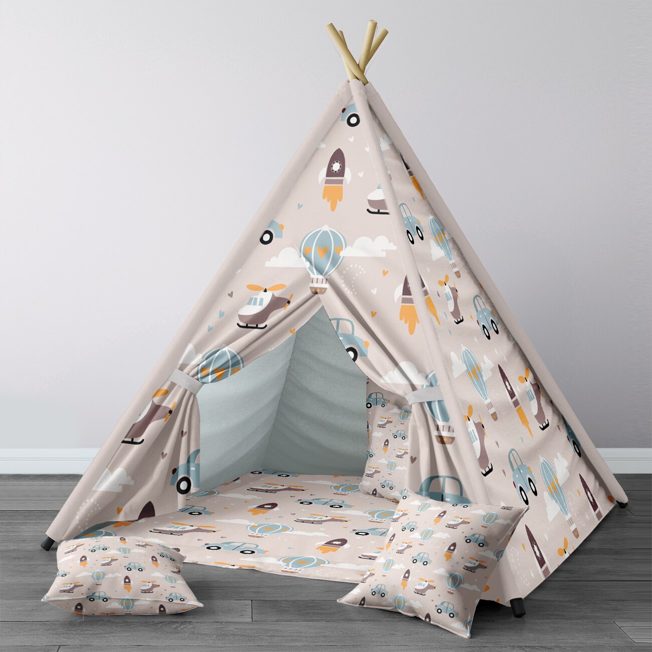 Play Tent for Kids Wigwam Portable Indoor Playgrou... – Grandado