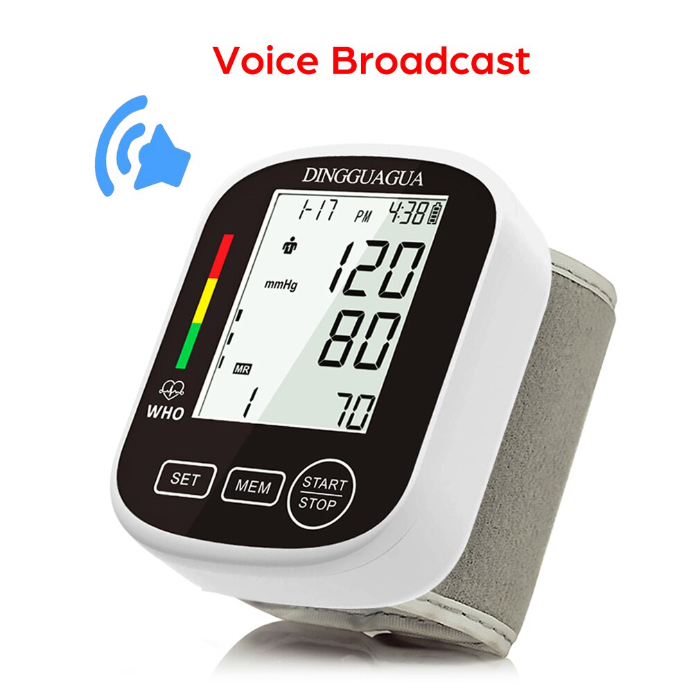 Wrist Blood Pressure Monitor Electronic BP Monitor... – Vicedeal