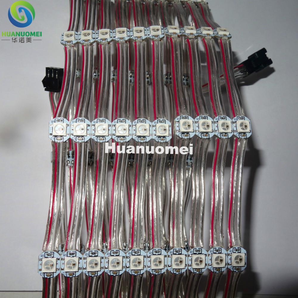 100pcs/string DC5V WS2812B addressable rgb full co... – Grandado