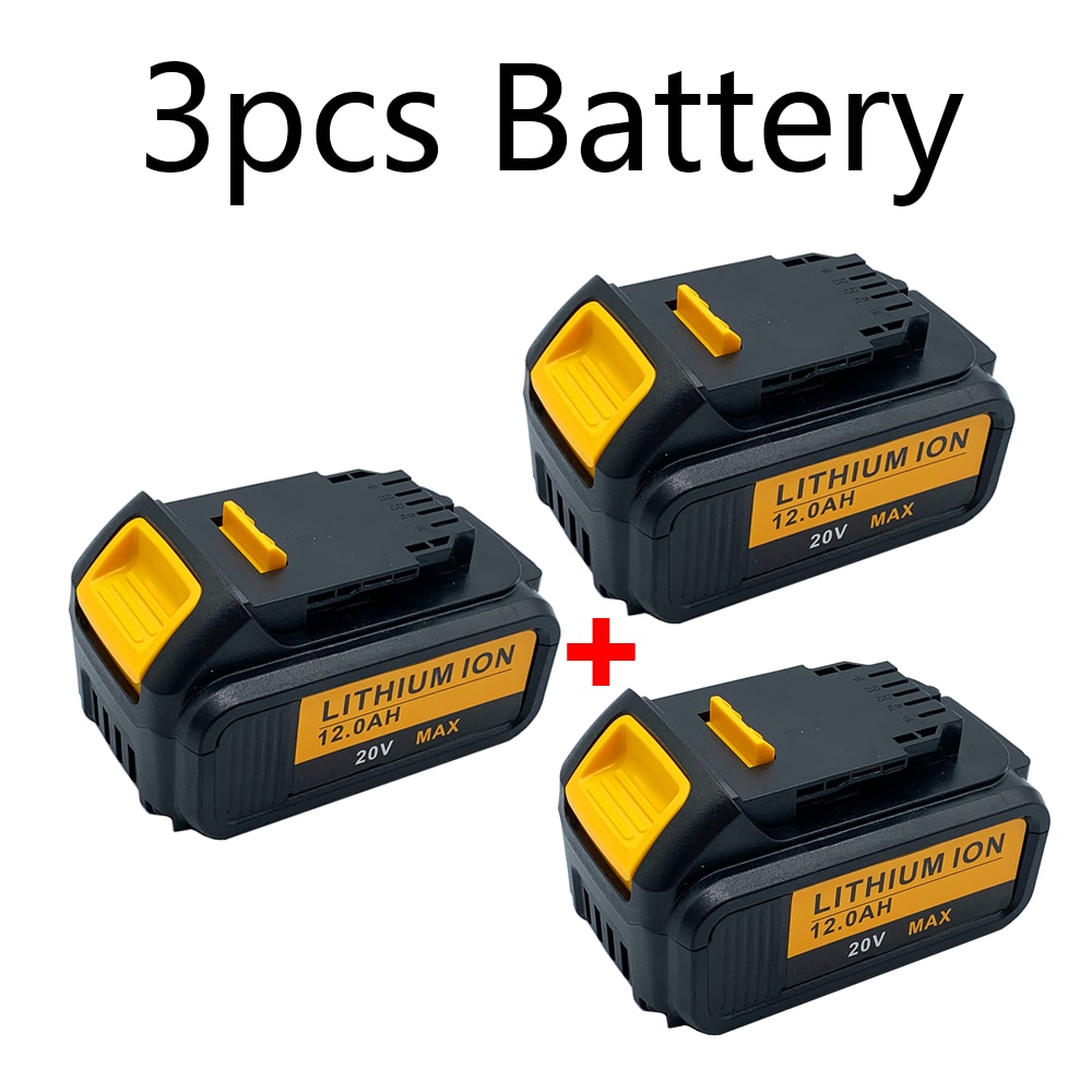 Original 20V 12000mah for Dewalt DCB200 Rechargeab... – Grandado