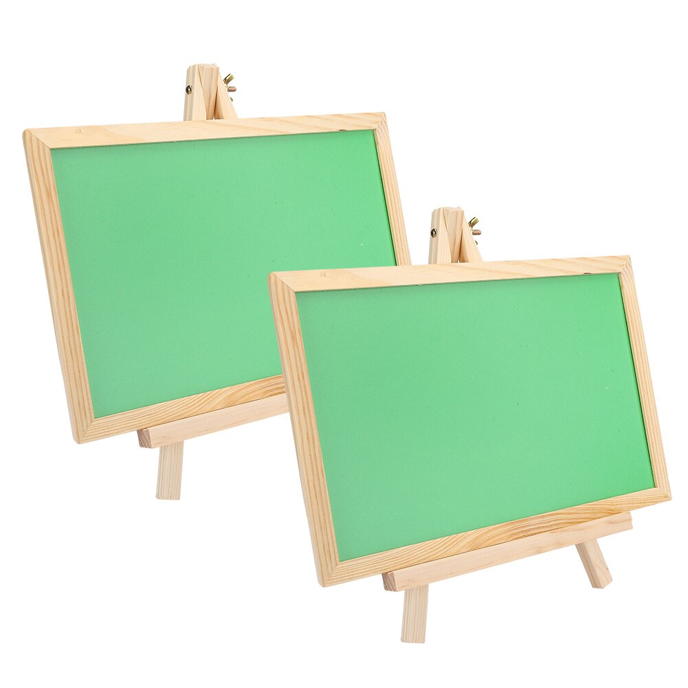 2Pcs Children Writing Boards Green Desktop Message... – Grandado