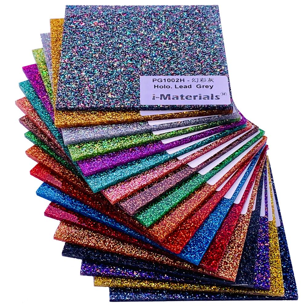 A Full Set of Acrylic 2-Sided Holographic Glitteri... – Grandado