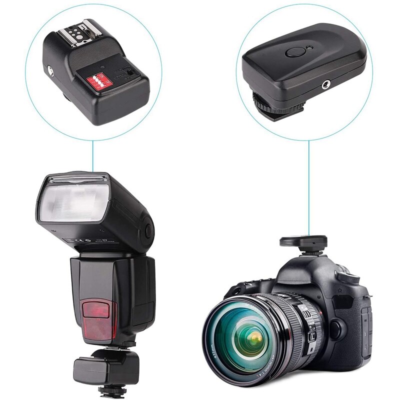 16 Kanalen Wireless Remote Flash Trigger Flitsscho... – Vicedeal