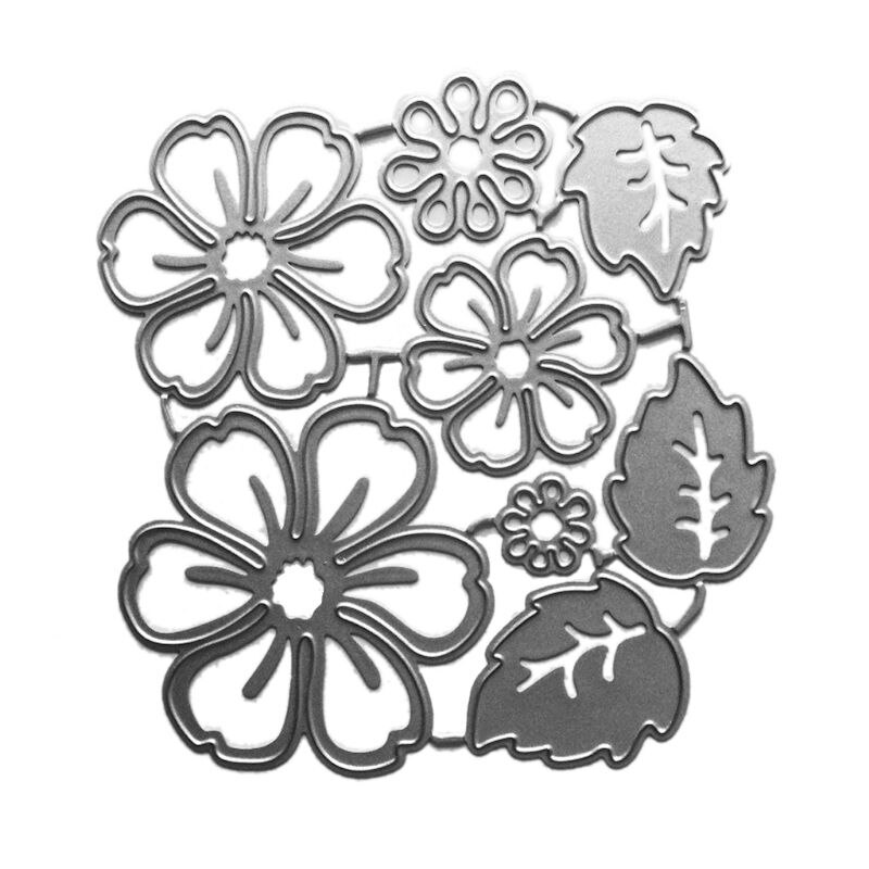 Flower Petal Metal Cutting Dies Stencil Scrapbooki... – Grandado
