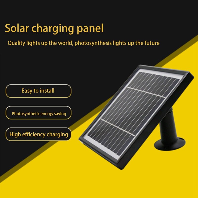 Solcellepanel udendørs 3.3w genopladeligt solpanel... – Grandado
