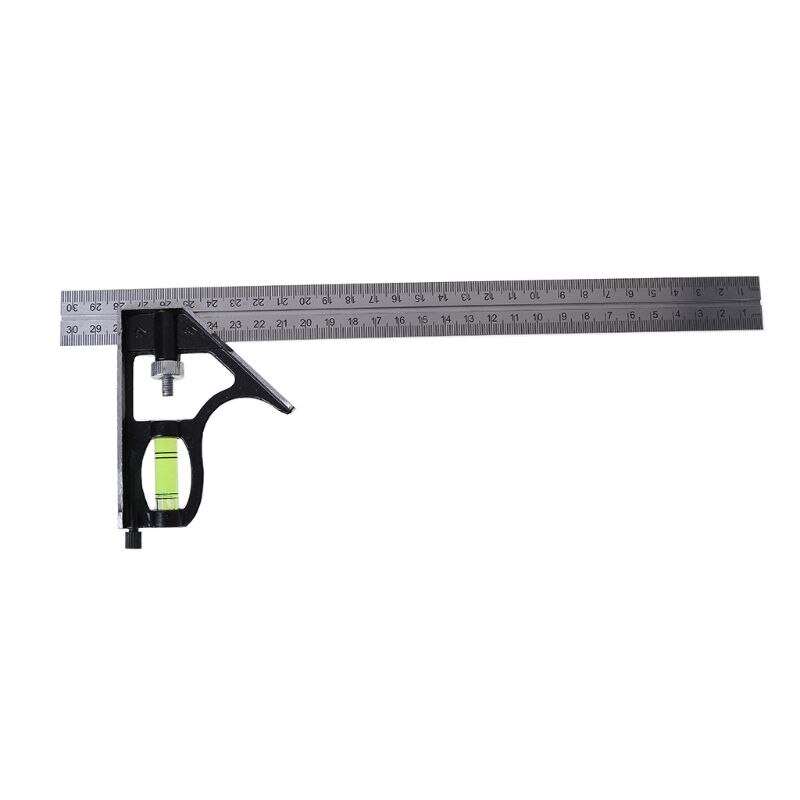 300mm Adjustable Sliding Combination Square Angle ... – Grandado