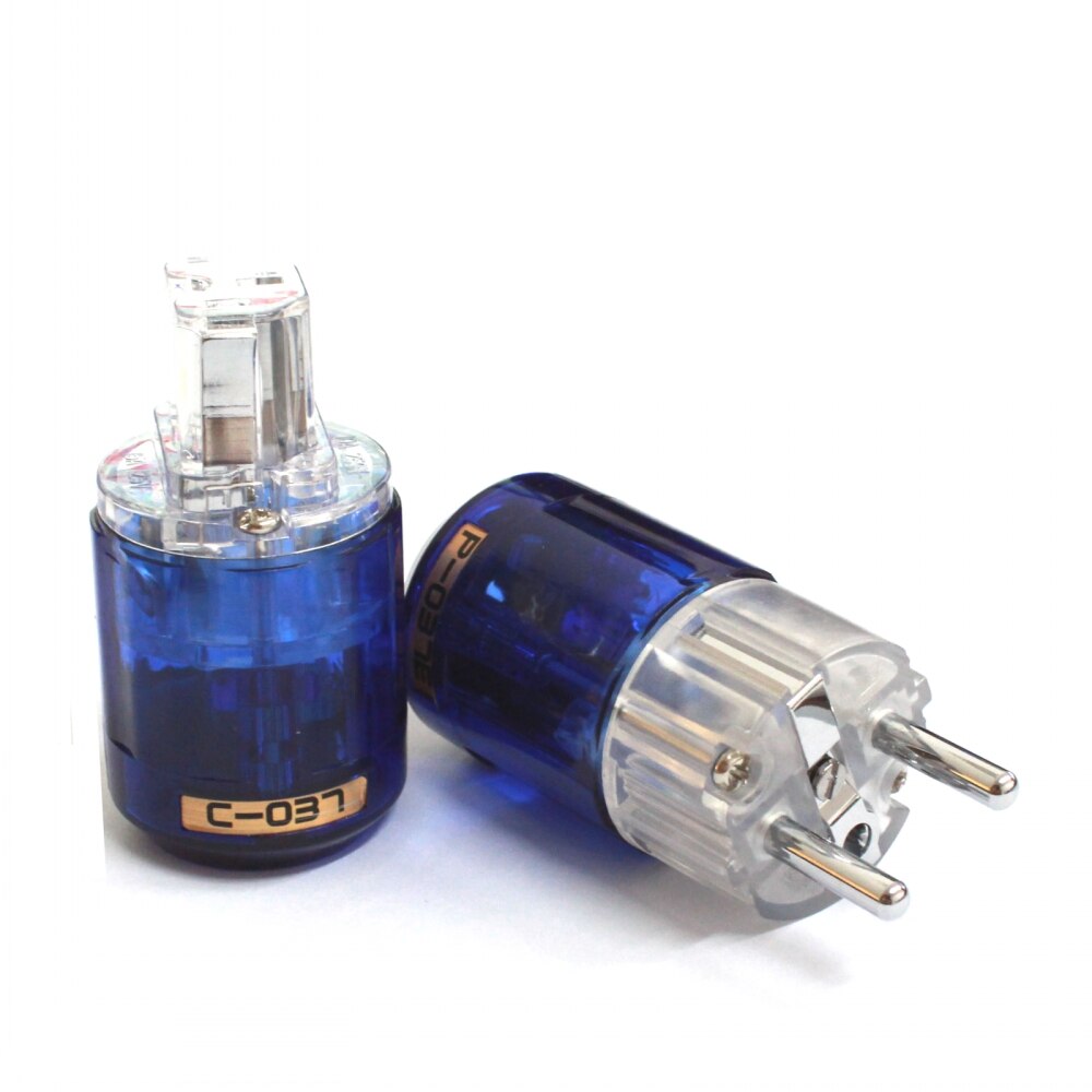 Oyaide C-037 P-037e Schuko Europa EU Energie Steck... – Grandado