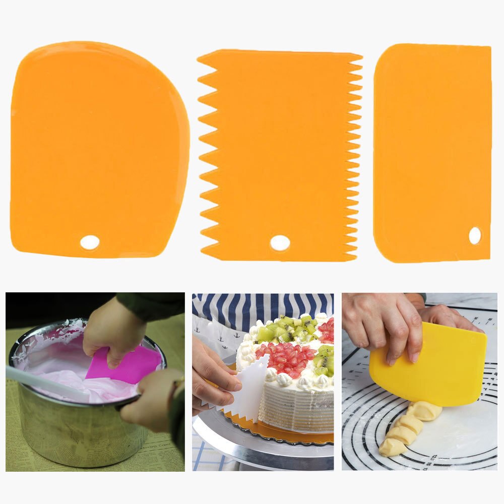 Deeg Shaper Cutter Schraper Gebak Cake Decoratie S... – Grandado
