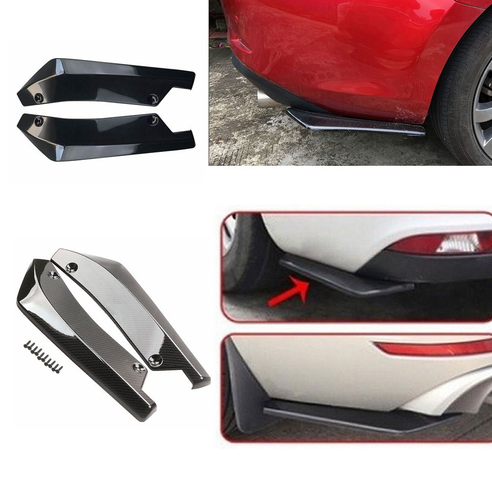 Universal Rear Bumper Lip Angle Splitters Diffuser... – Grandado