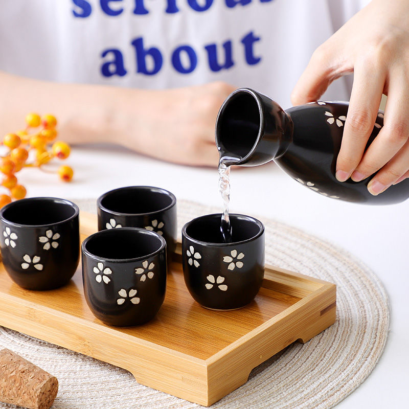 Japanse Stijl Sake Pot Witte Wijn Keramische Wijn ... – Vicedeal