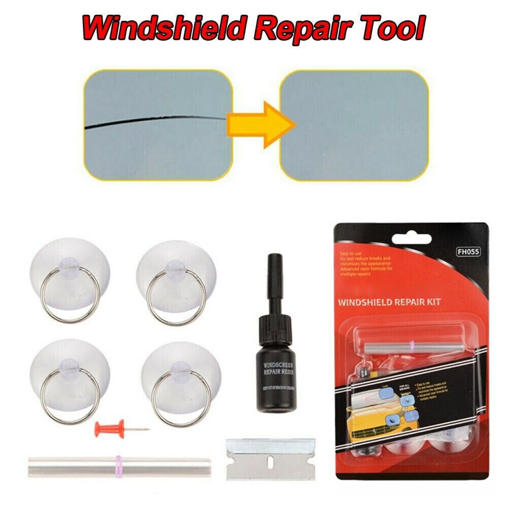 8pcs/Set Car Auto Glass Repair Tools Crack Chip Sc... – Grandado