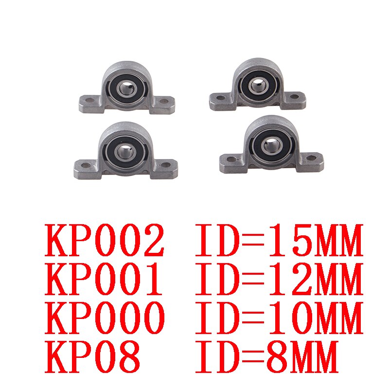 4pc KP08 KFL08 KP/KFL Bearing Vertical Zinc Alloy ... – Grandado