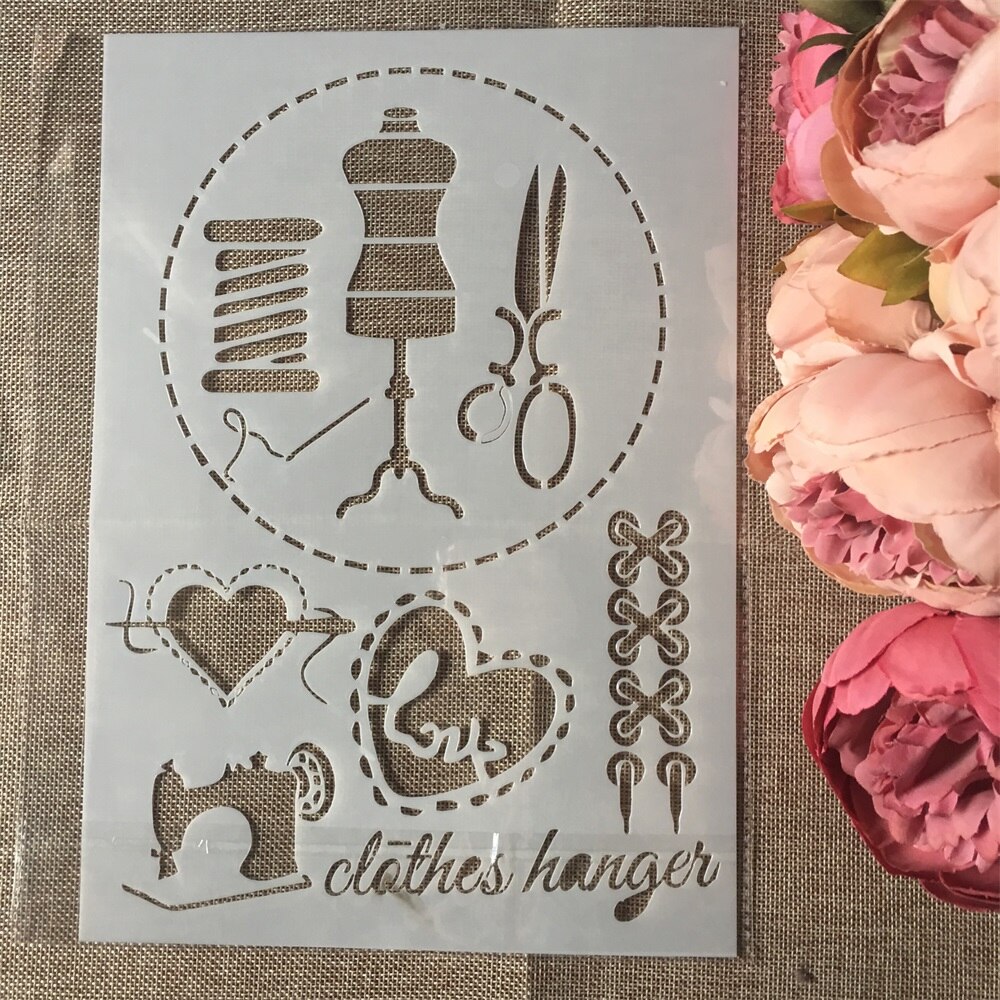 4Pcs/Set A4 Sewing Clothes DIY Layering Stencils P... – Vicedeal
