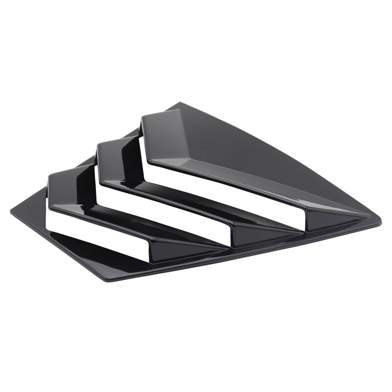 Quarter Louver Cover Vents Rear Side Window Car St... – Grandado