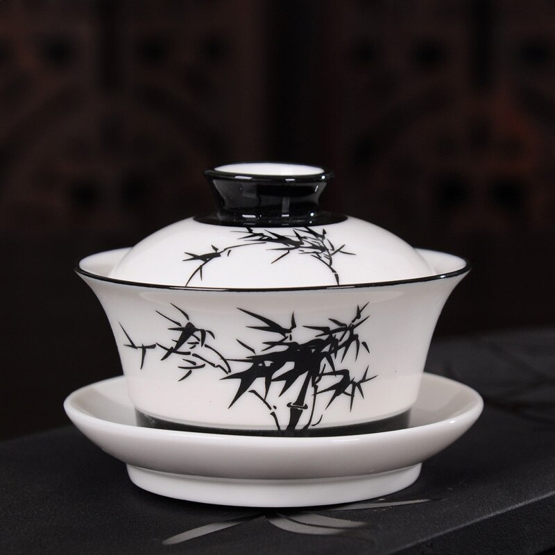 Chinesischen stil Tee Turee Gaiwan Vintage hand be... – Vicedeal