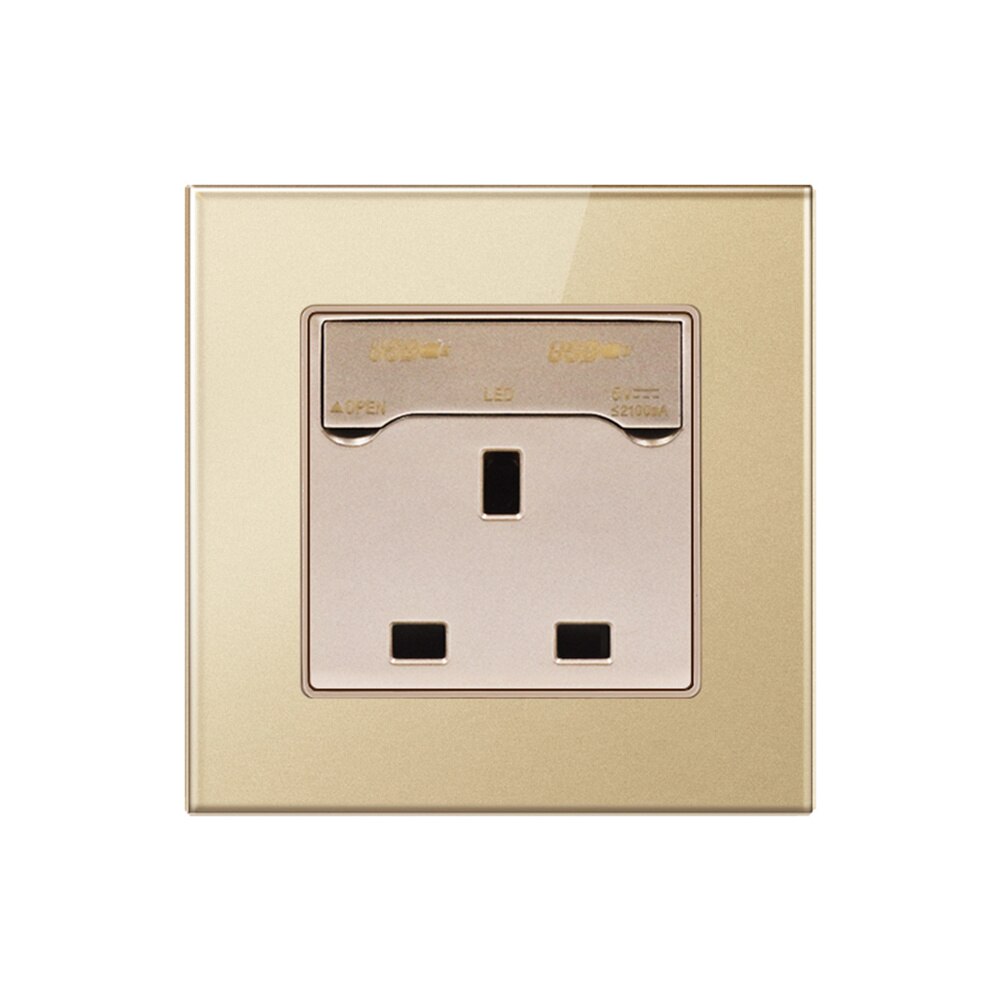 SRAN Crystal Glass Panel, Electrical Wall Socket, ... – Vicedeal