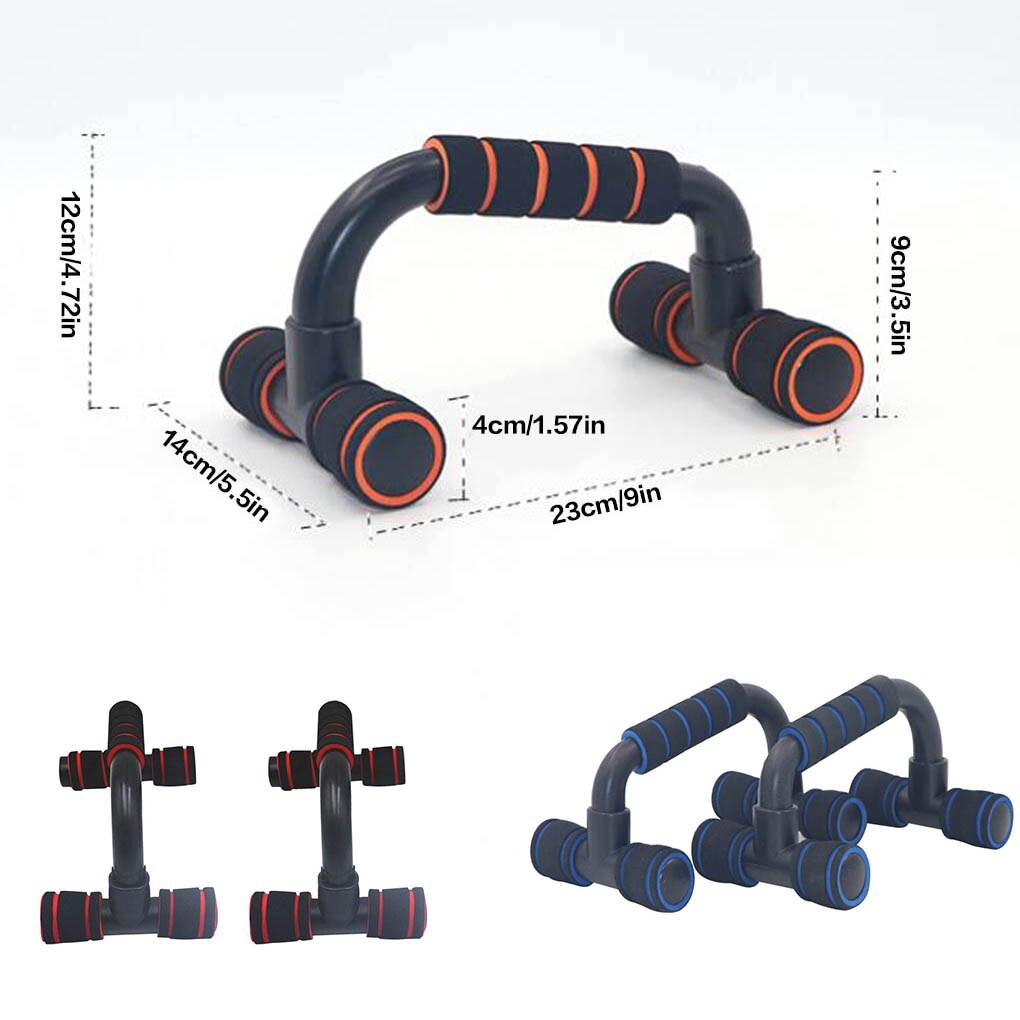 2 pieces / set of push-ups H-type push-ups strengt... – Vicedeal