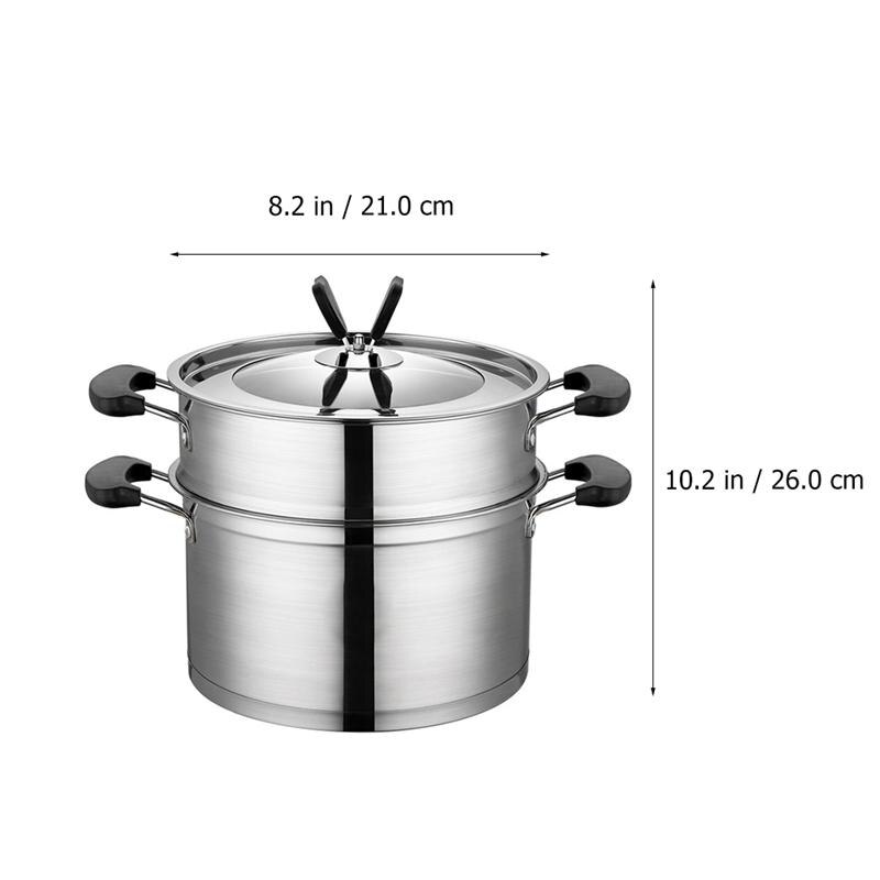 Double Layer Steaming Pot Saucepot Multifunctional... – Grandado