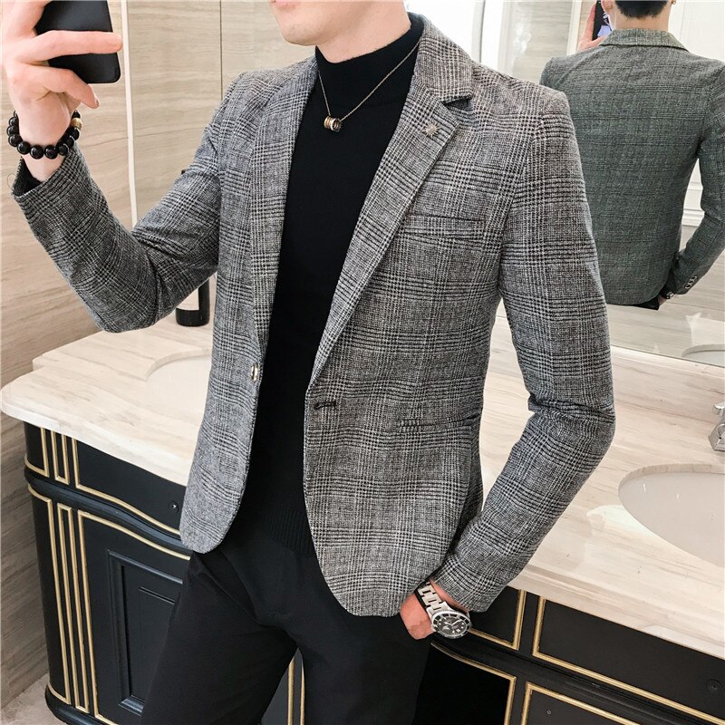 Business Veste Homme Kostuum Vestidos De Novia Gre... – Vicedeal