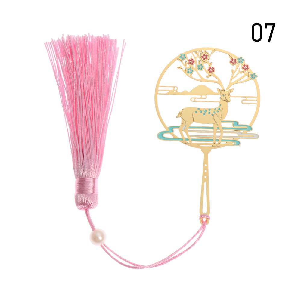 Metal Bookmark Chinese Style Vintage Peacock Hollo... – Vicedeal