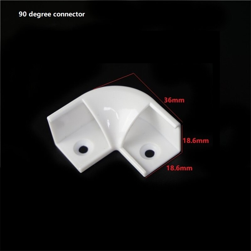90/180 Graden 16*16Mm Hoek Profiel Connector ,V Ba... – Vicedeal