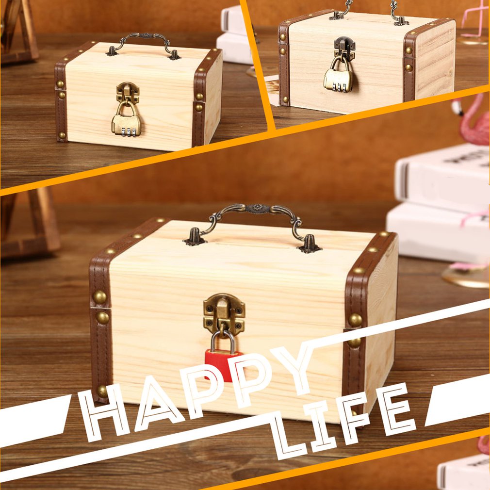 Household Small Safe Deposit Box Child Little Girl... – Vicedeal