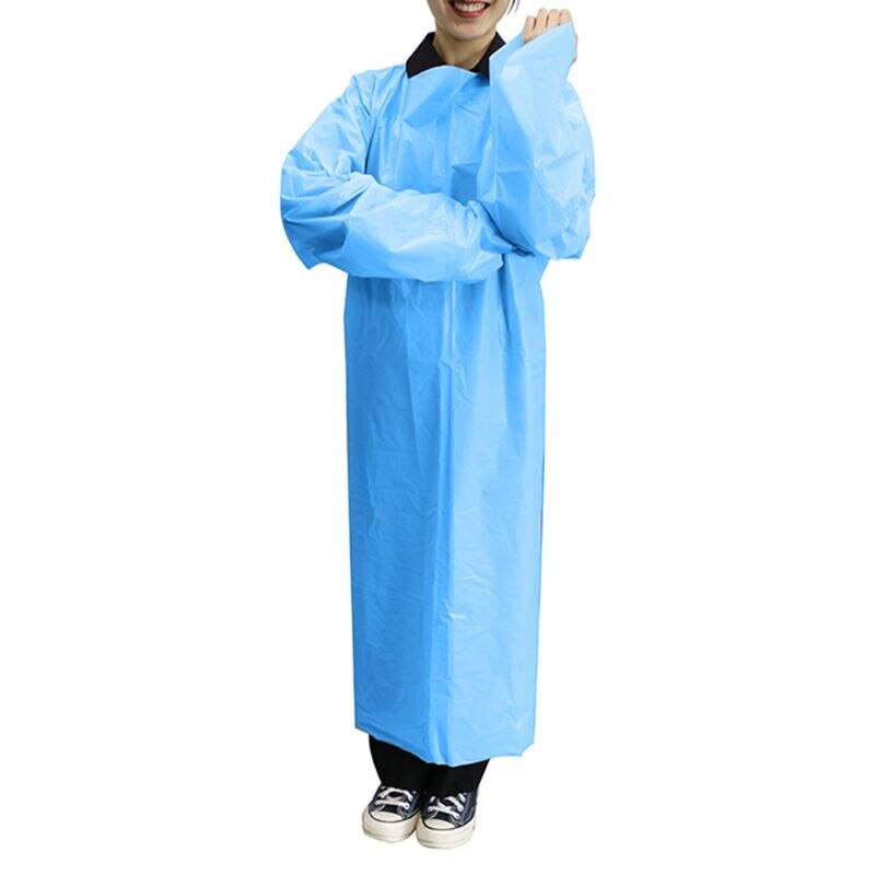 10 Pack Blue Disposable Isolation Gown Protective ... – Grandado