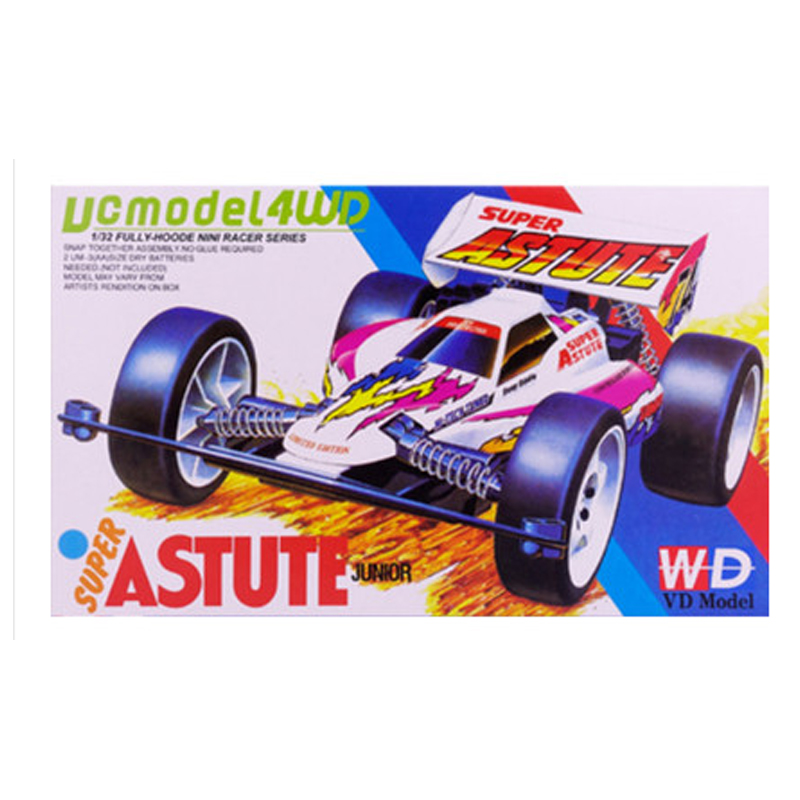 free self-made mini 4wd car/kits super ASTUTE Sout... – Vicedeal