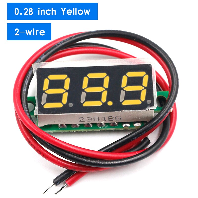 Tre Linje Præcision Dc Digital Voltmeter Hoved Led Vicedeal